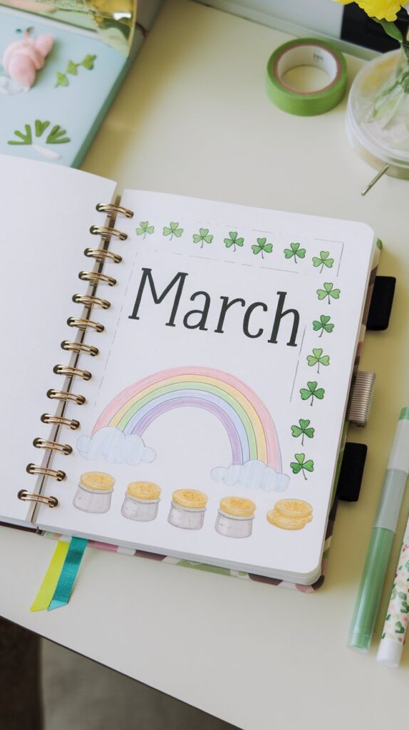 28 March Bullet Journal Covers: Creative Ideas to Brighten Your Month