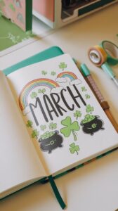 28 March Bullet Journal Covers: Creative Ideas to Brighten Your Month