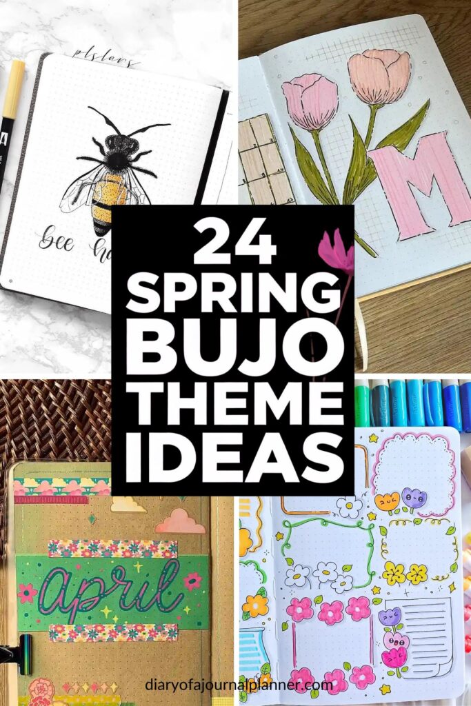 24 Creative Spring Bujo Theme Ideas to Freshen Up Your Pages