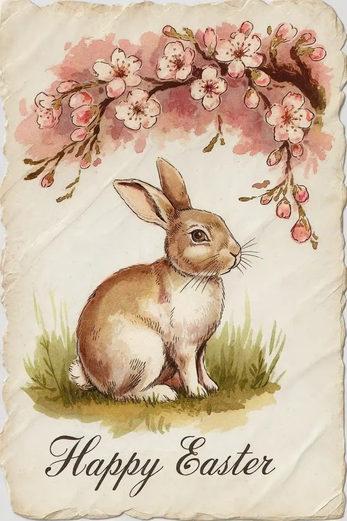 Vintage Easter Cards - Free Printables for your DIY Projects