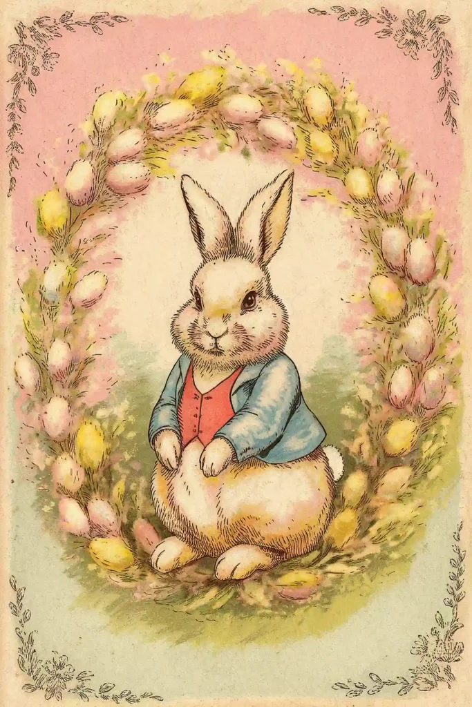 Vintage Easter Cards - Free Printables for your DIY Projects