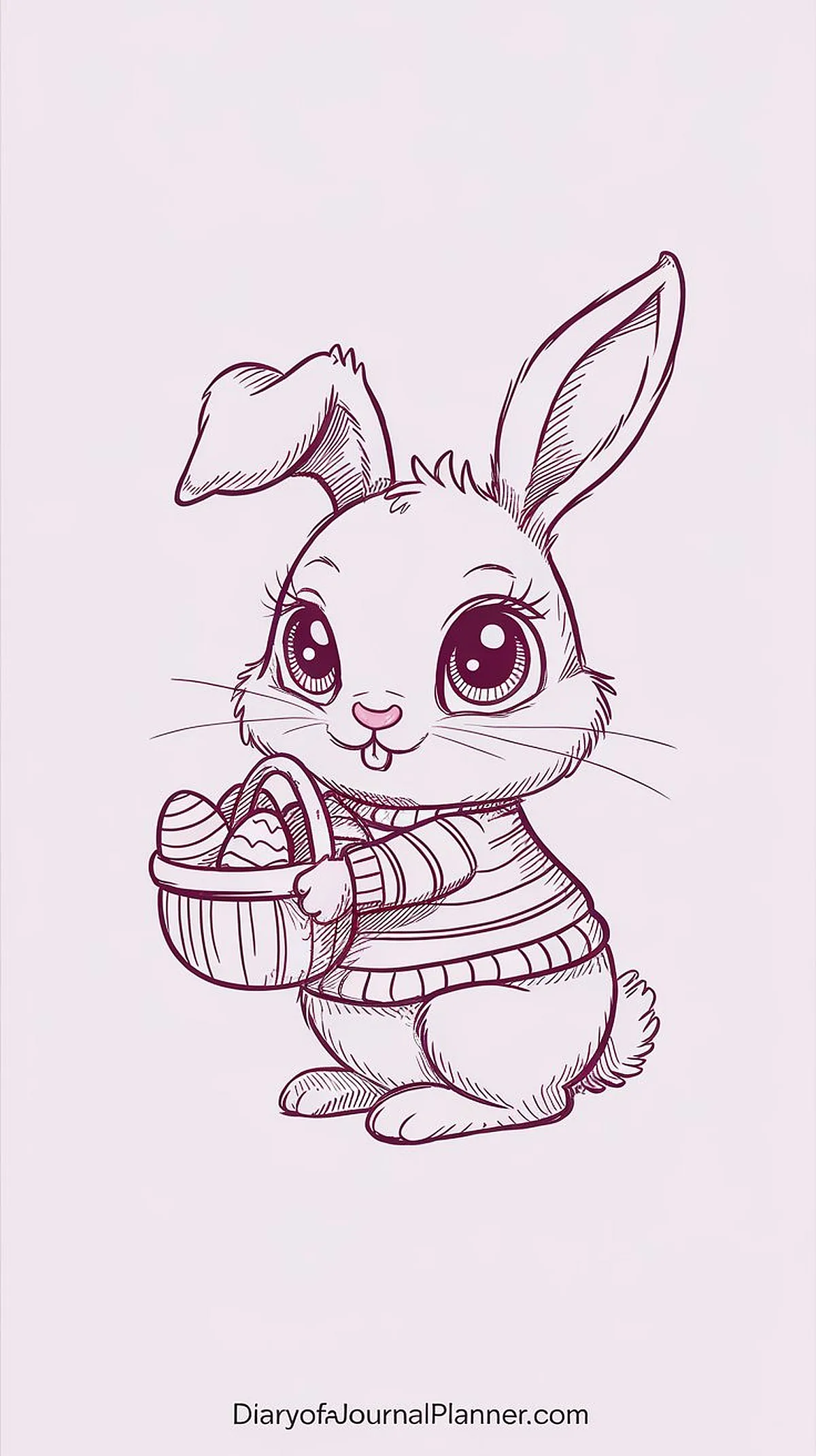 50+ Easter Bunny Drawing Ideas to Hop into Your Sketchbook