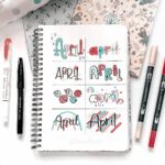 April Headers: Cute & Aesthetic Bullet Journal Headers