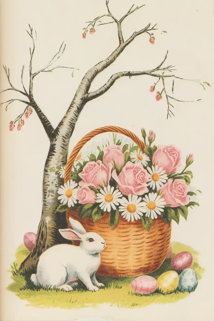 50+ Free Easter vintage Images for Junk Journals & Scrapbooking