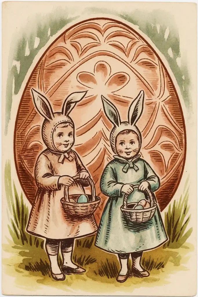50+ Free Easter vintage Images for Junk Journals & Scrapbooking