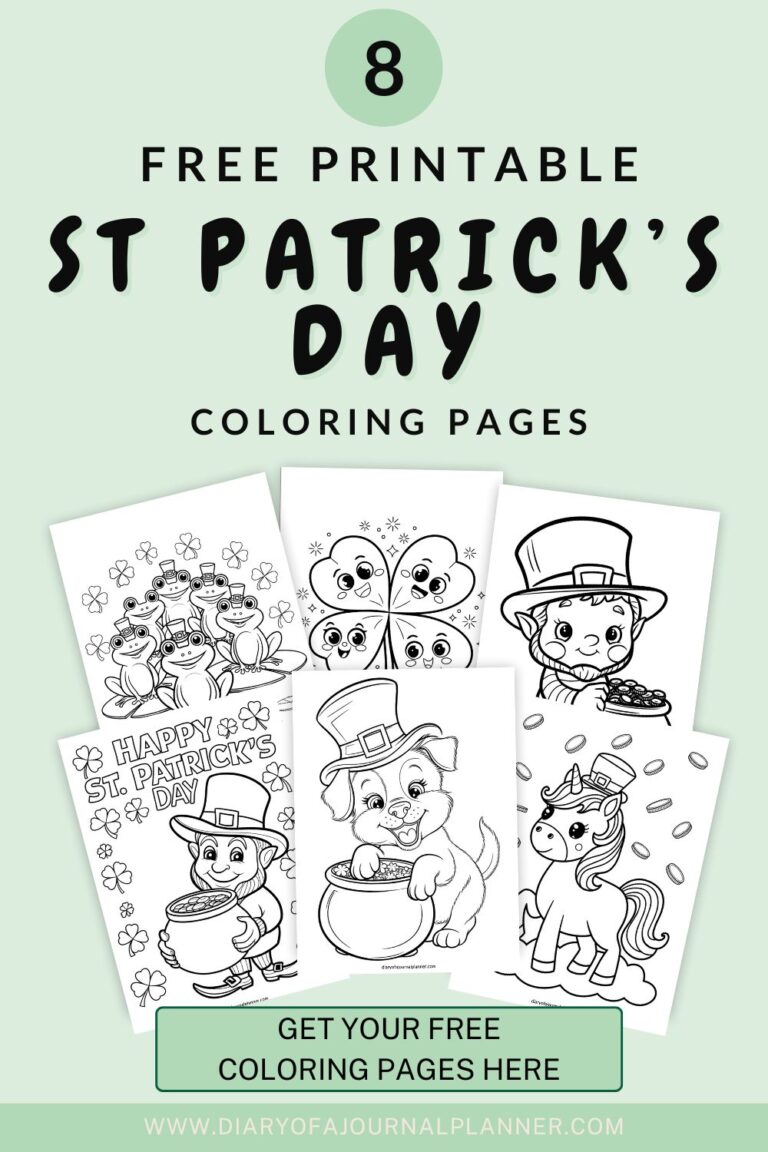 Free St. Patrick’s Day Coloring Pages – Fun for Kids and St Patrick's ...