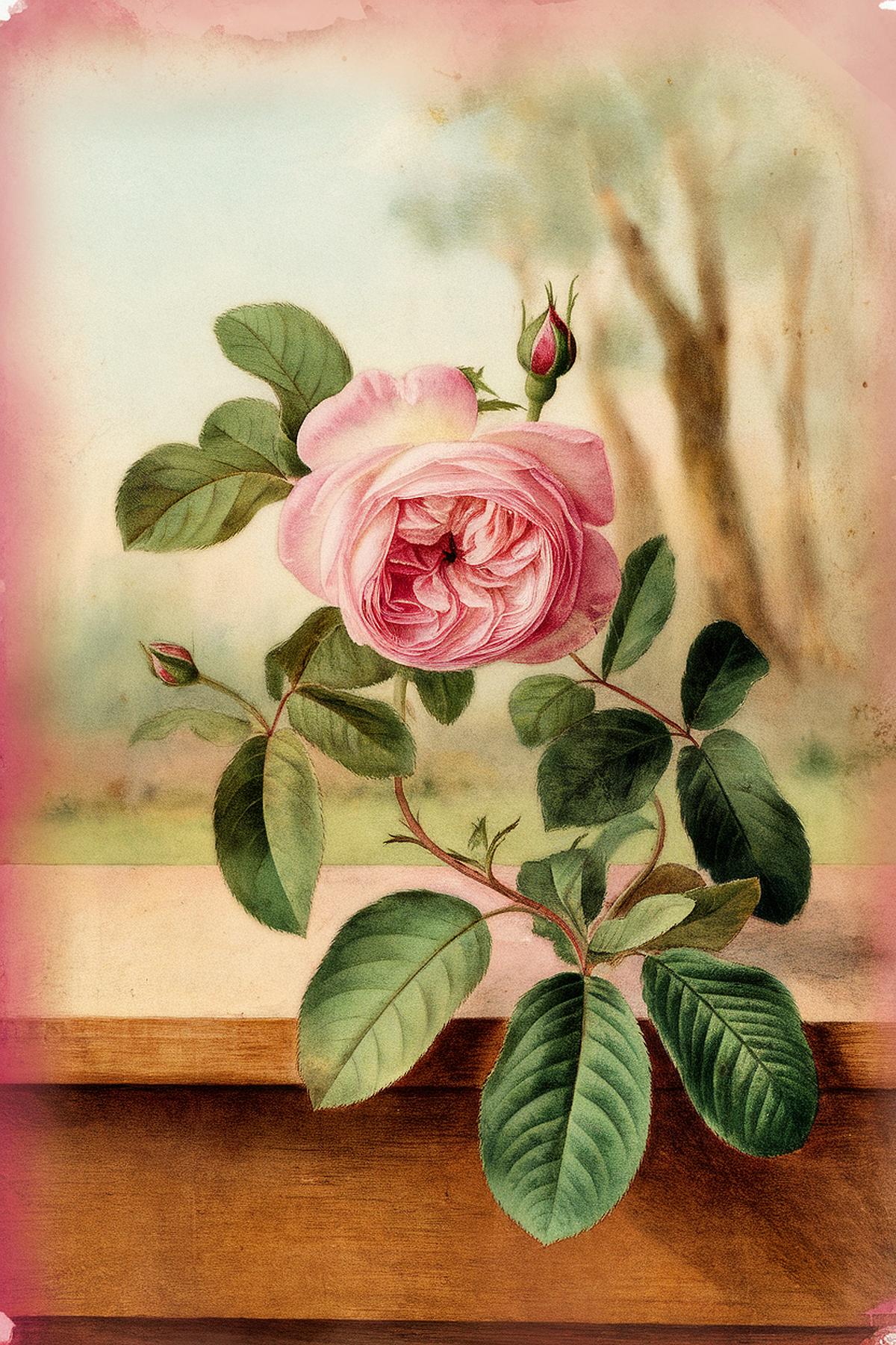 30+ Vintage Rose Illustrations - Download for FREE (2026)