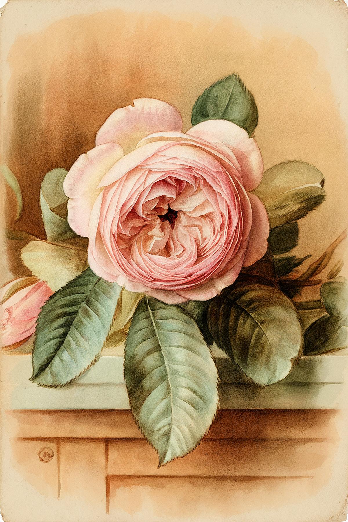 30+ Vintage Rose Illustrations - Download for FREE (2025)