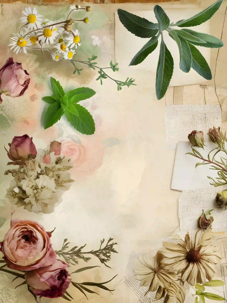 35 Junk Journal Botanical Bliss Free Printables