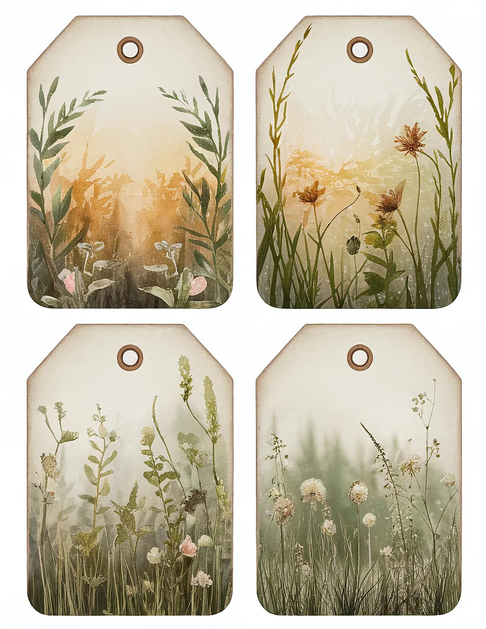 Free Spring Nature Junk Journal Theme + Printables