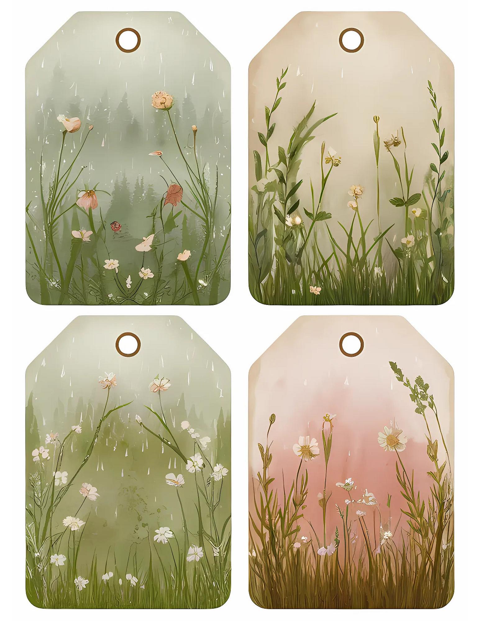 Free Spring Nature Junk Journal Theme + Printables