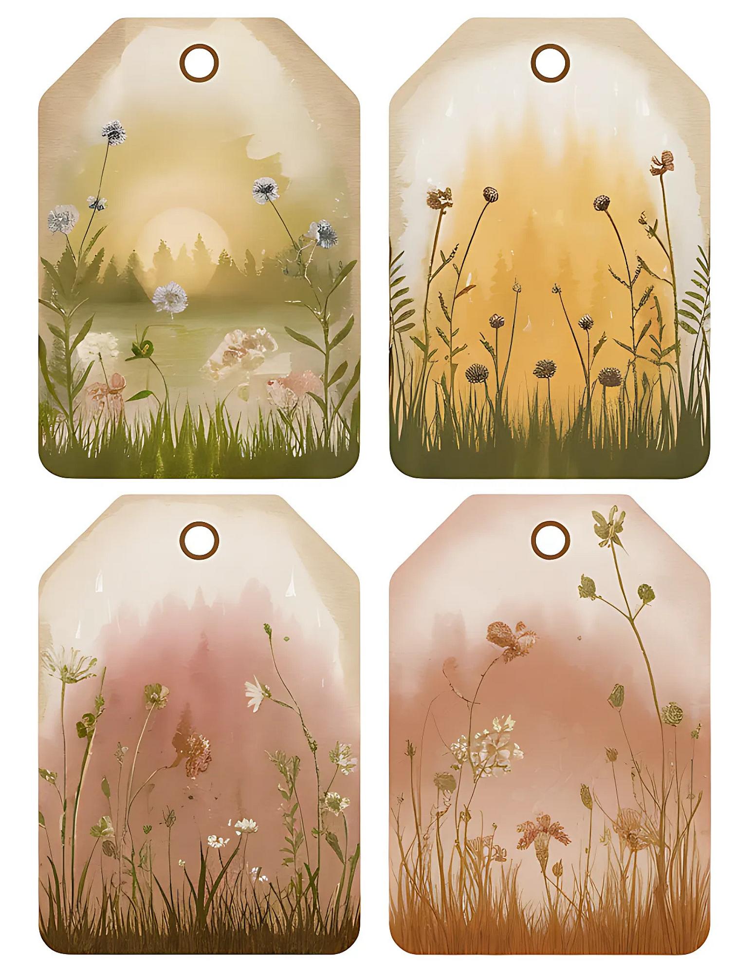 Free Spring Nature Junk Journal Theme + Printables