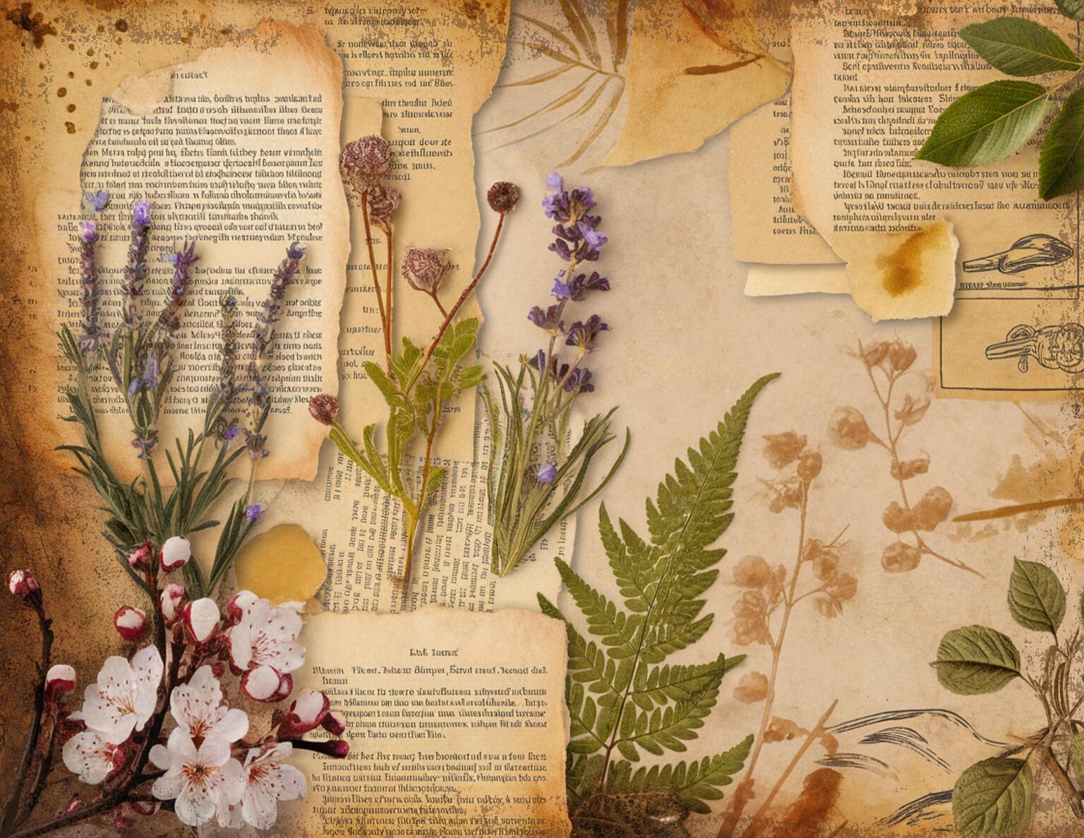 Free Spring Nature Junk Journal Theme + Printables