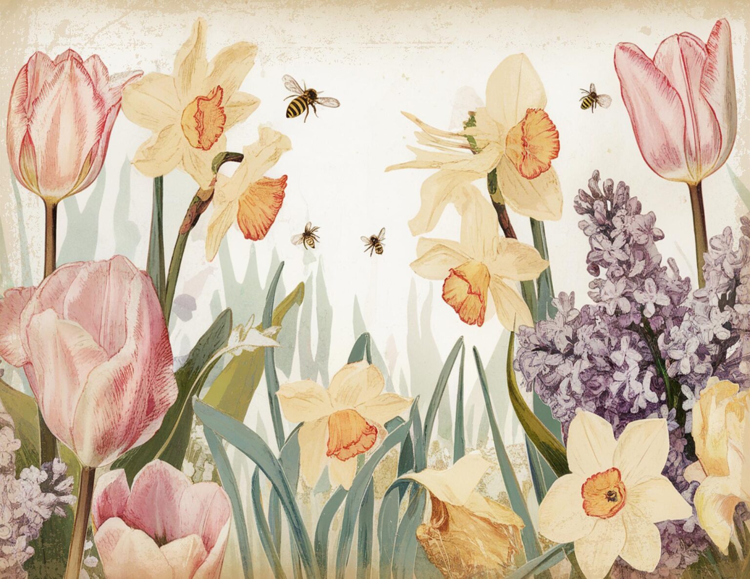 Free Spring Nature Junk Journal Theme + Printables