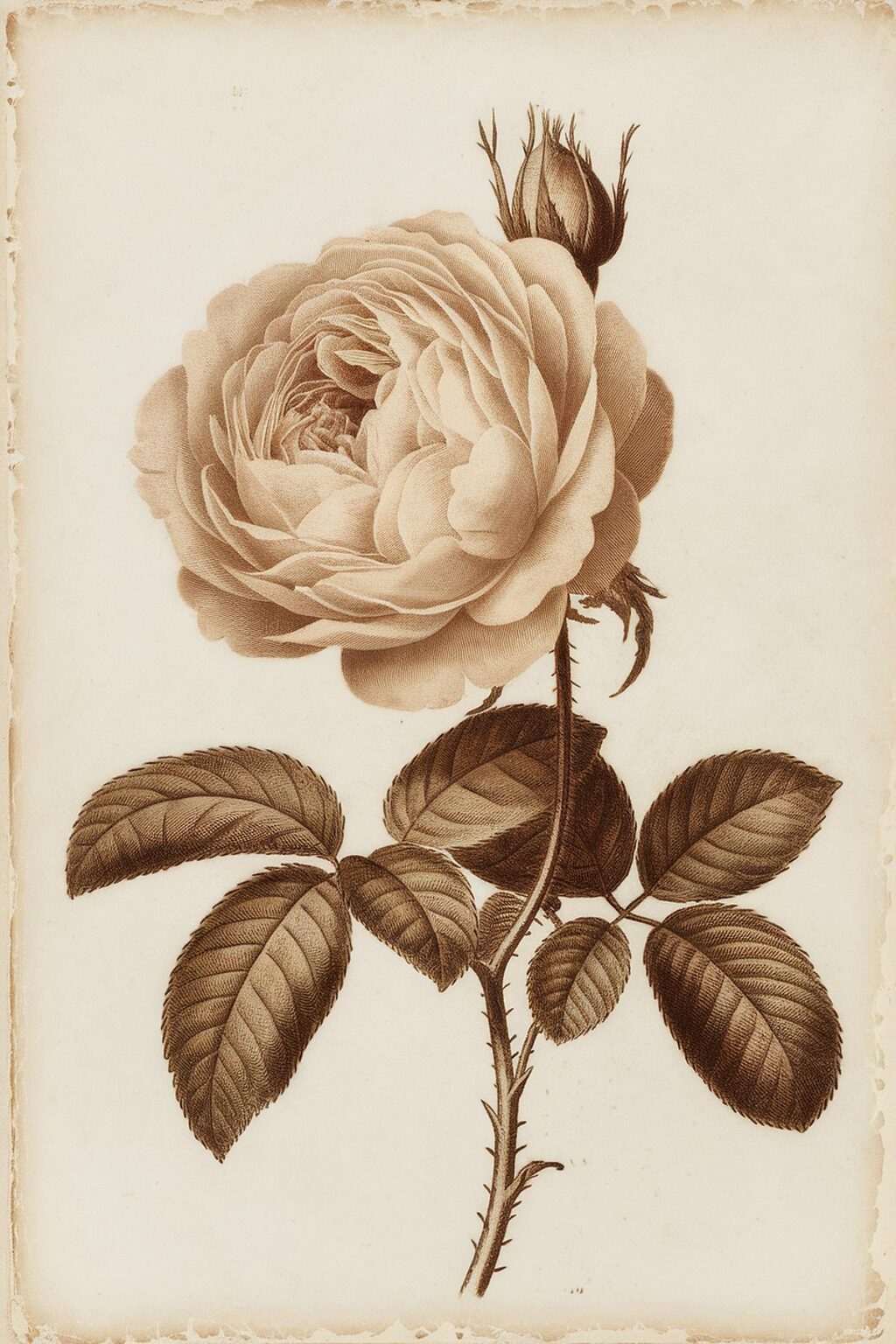 30+ Vintage Rose Illustrations - Download for FREE (2025)