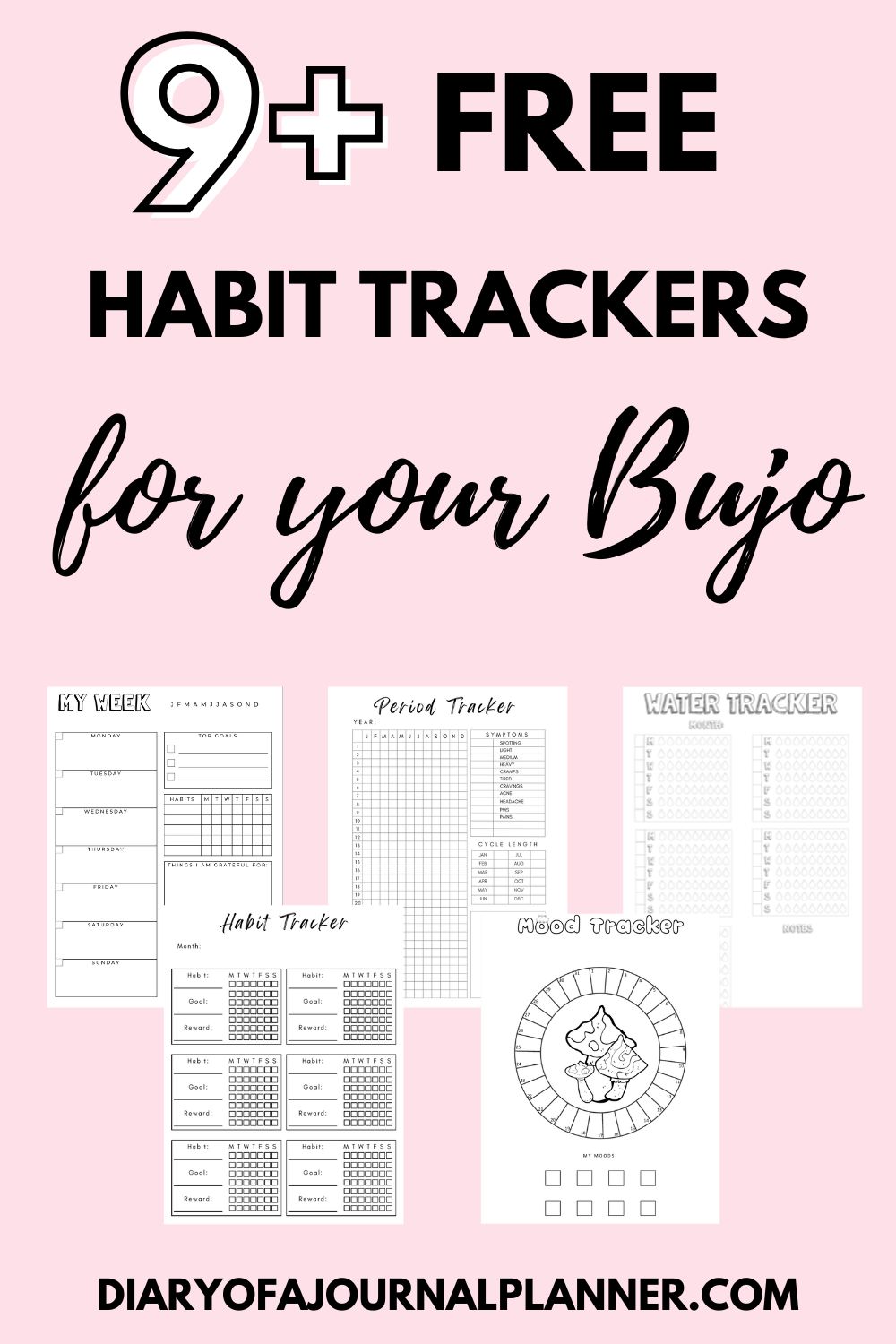 Free Habit Tracker Bullet Journal Printables: Your Ultimate Guide to ...