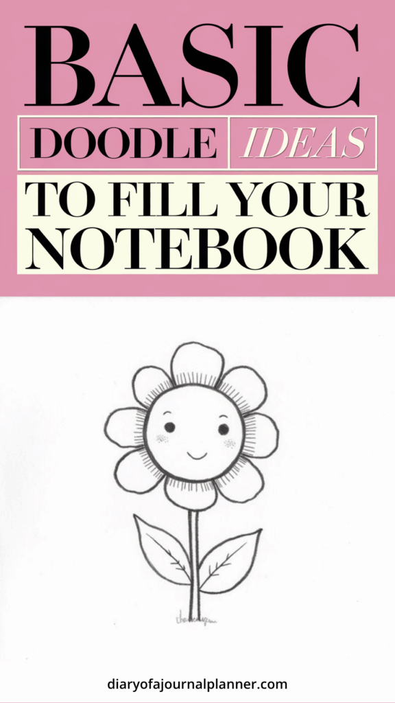 Basic Doodle Ideas to Fill Your Notebook