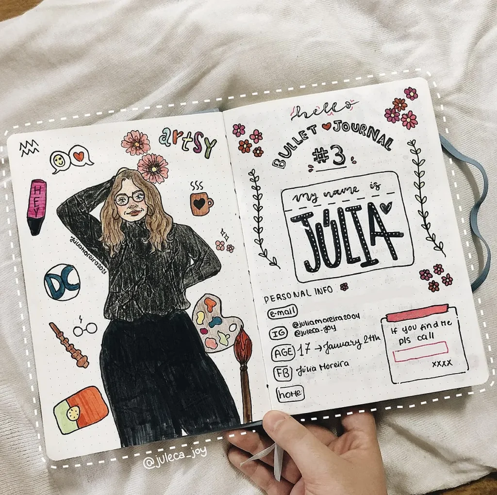 10 Beautiful Bullet Journal First Page Ideas to Inspire Your Next Bujo ...