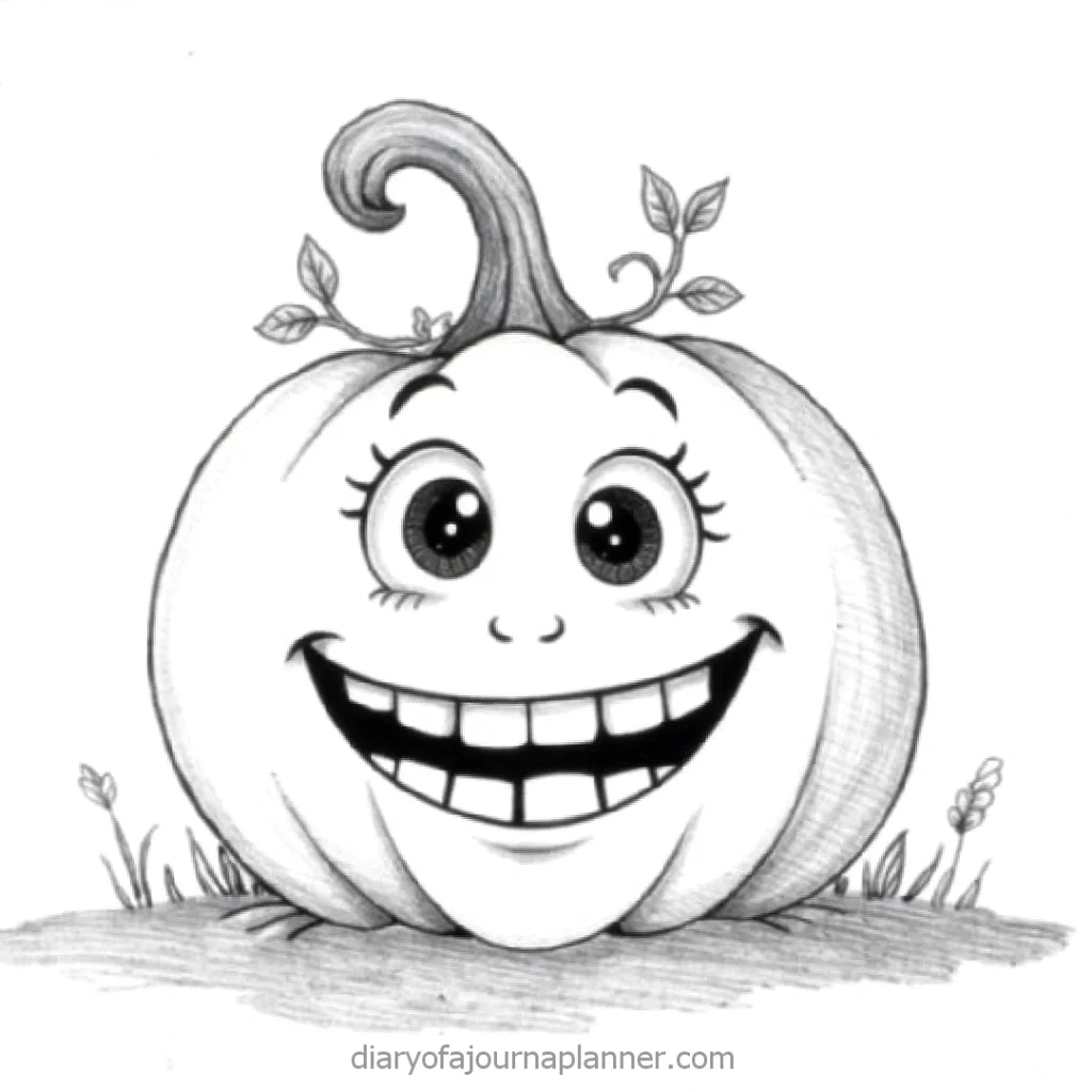 Jack-o'-Lantern & Spooky Pumpkin Face Drawing Ideas