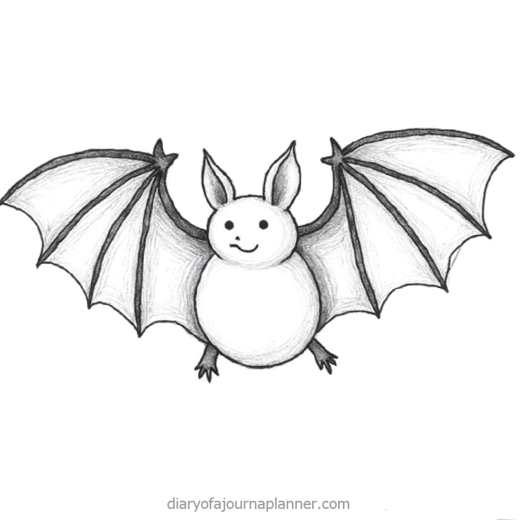 Bat Drawing ideas: 15+ Fun bat Sketches for Beginners
