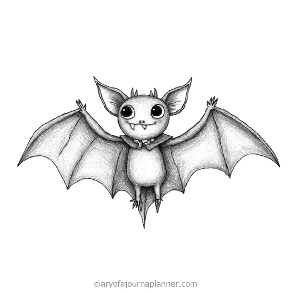 Bat Drawing ideas: 15+ Fun bat Sketches for Beginners