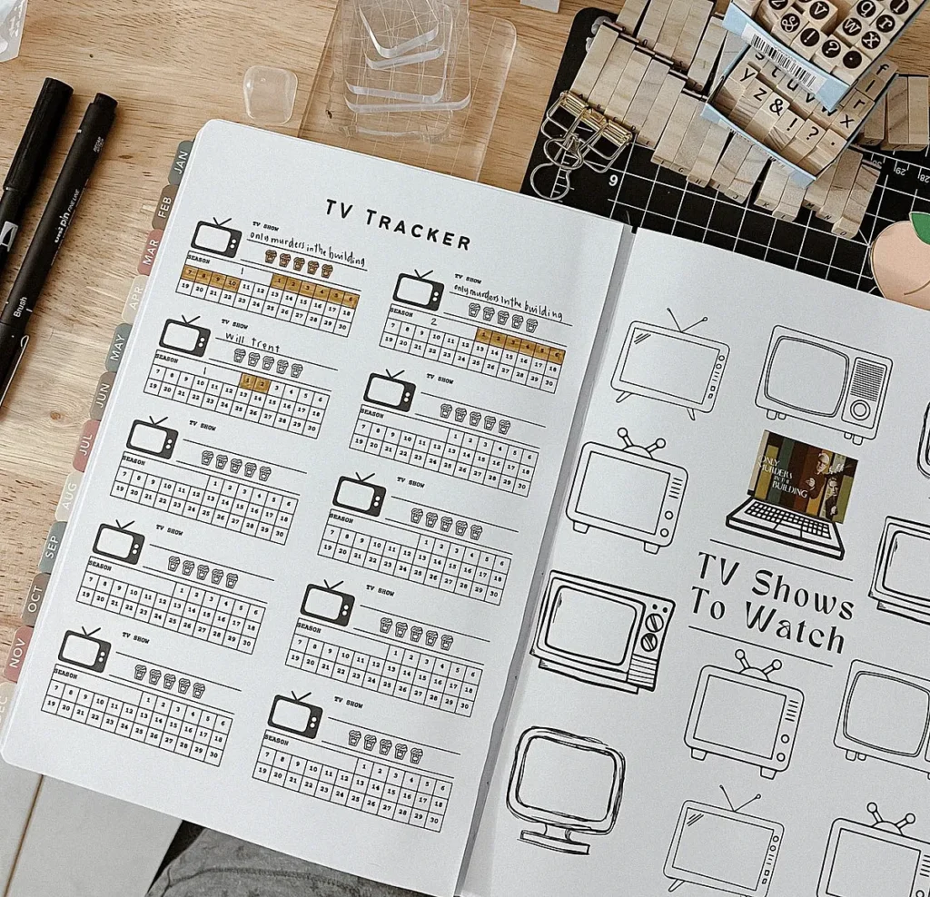 50 Bullet Journal Tracker Ideas to Organize Your Life