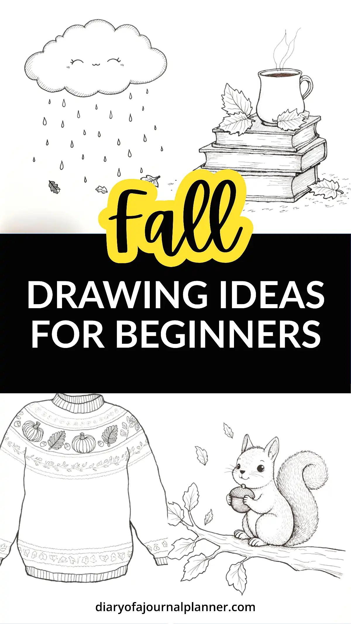 Easy and Creative Fall Drawing Ideas for Cozy Seasonal Art (2025)