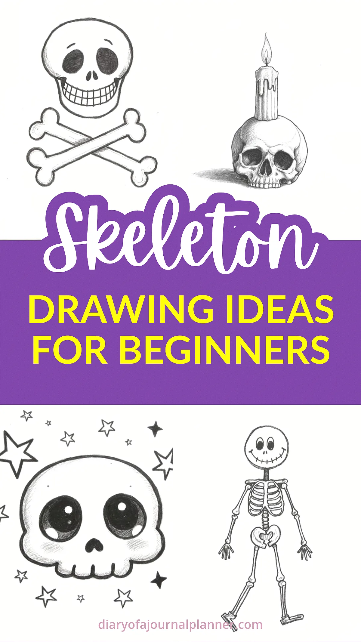 Creepy and Cool Skeletons Drawing Ideas To Try This Fall (2025)