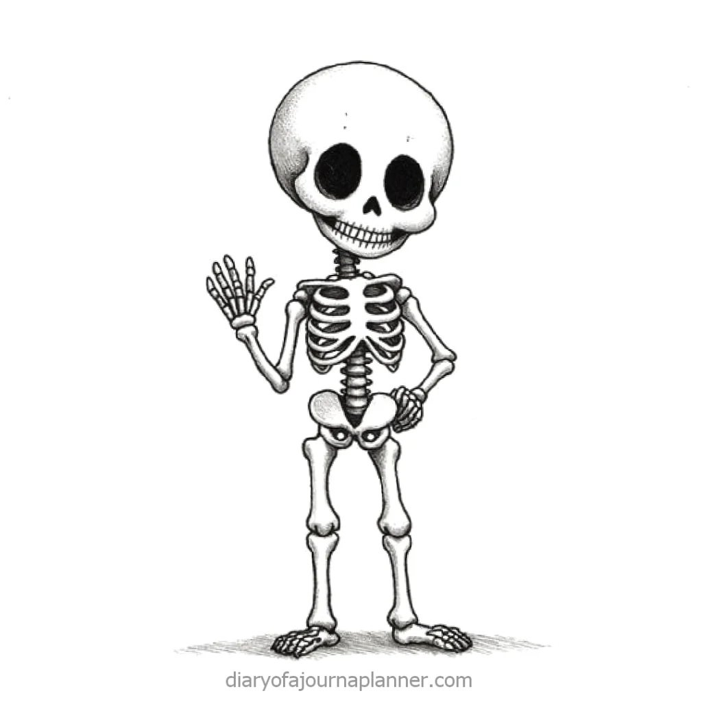 Creepy and Cool Skeletons Drawing Ideas To Try This Fall (2025)