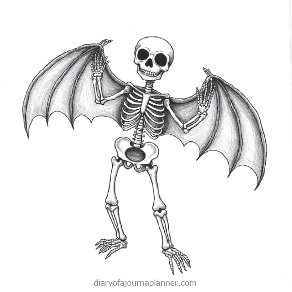 Creepy and Cool Skeletons Drawing Ideas To Try This Fall (2025)