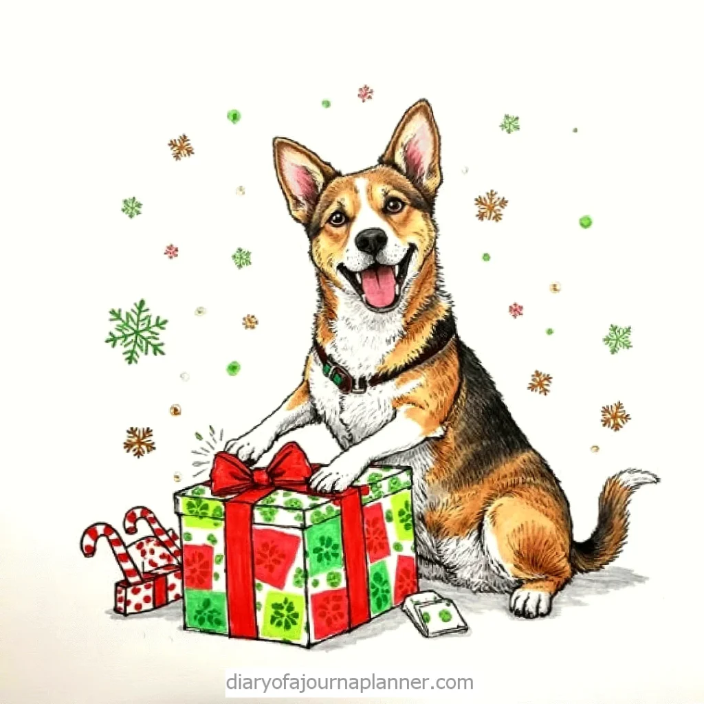 Cute Christmas Dog Drawing Ideas (2026)