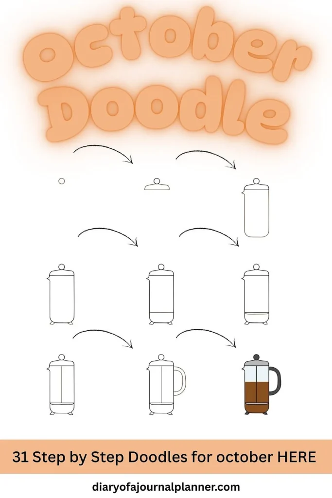 31 October Doodles To Try With Step By Step Tutorials