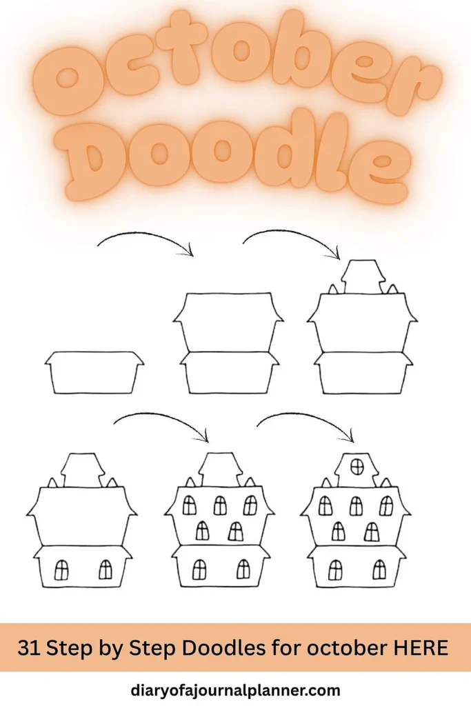 31 October Doodles To Try With Step By Step Tutorials