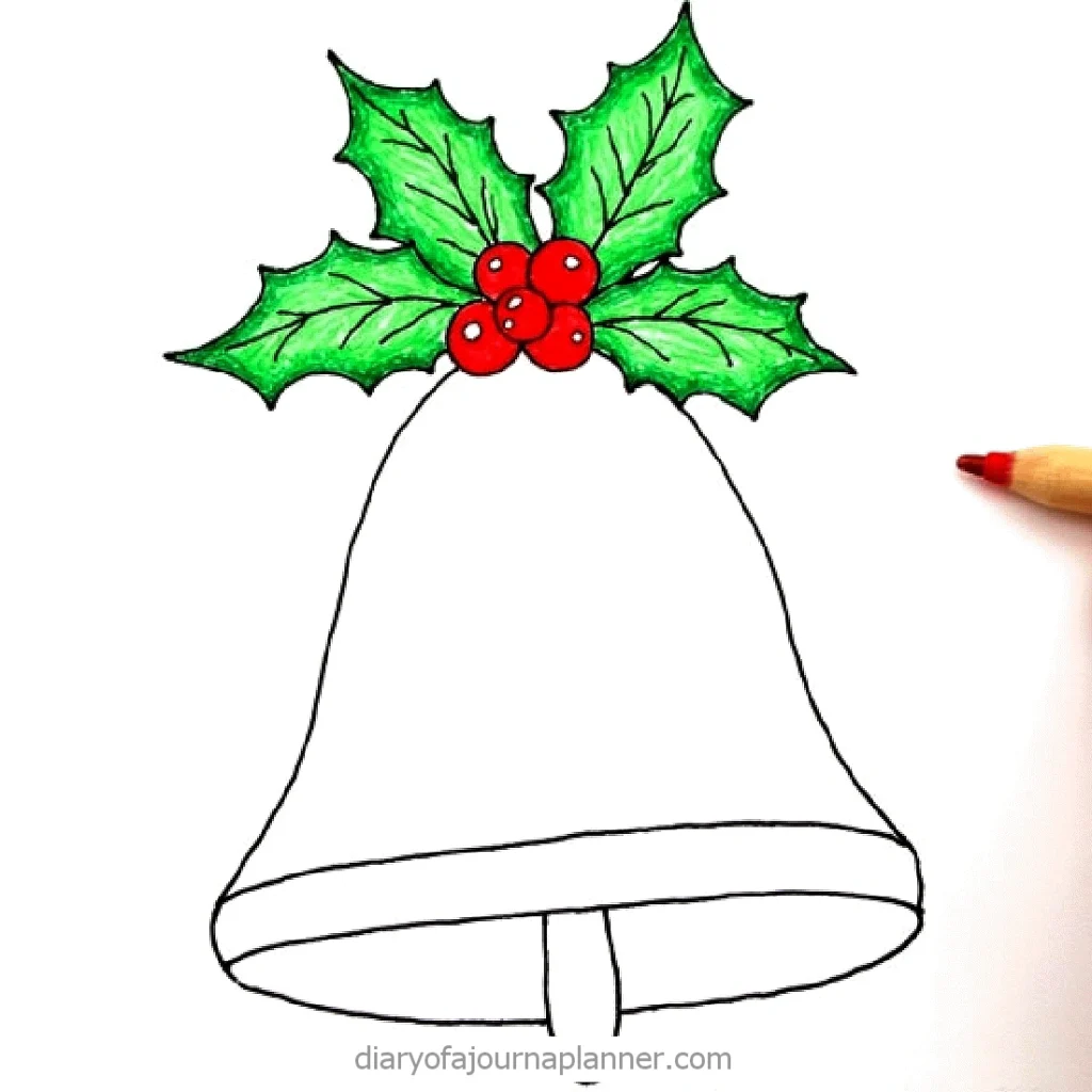 Easy Christmas Bell Drawing Ideas (2025)