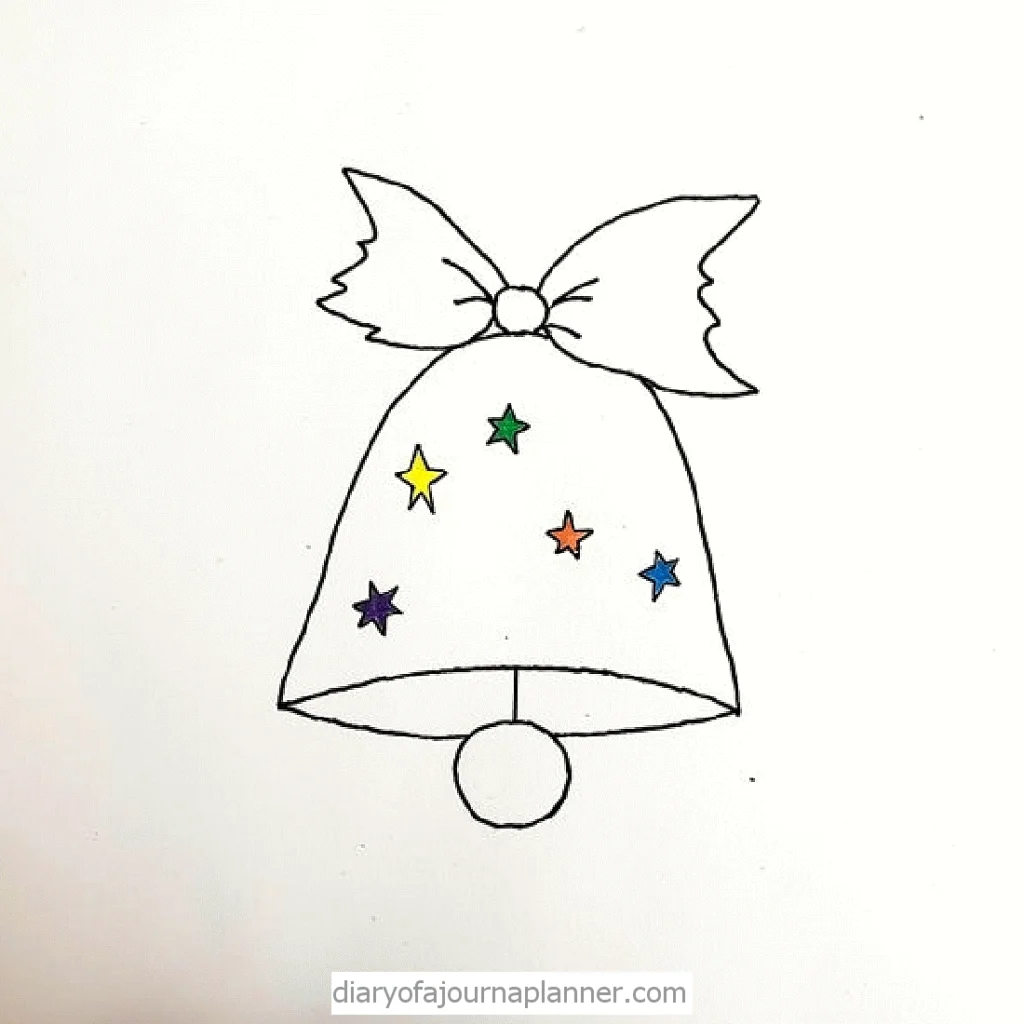 Easy Christmas Bell Drawing Ideas (2025)
