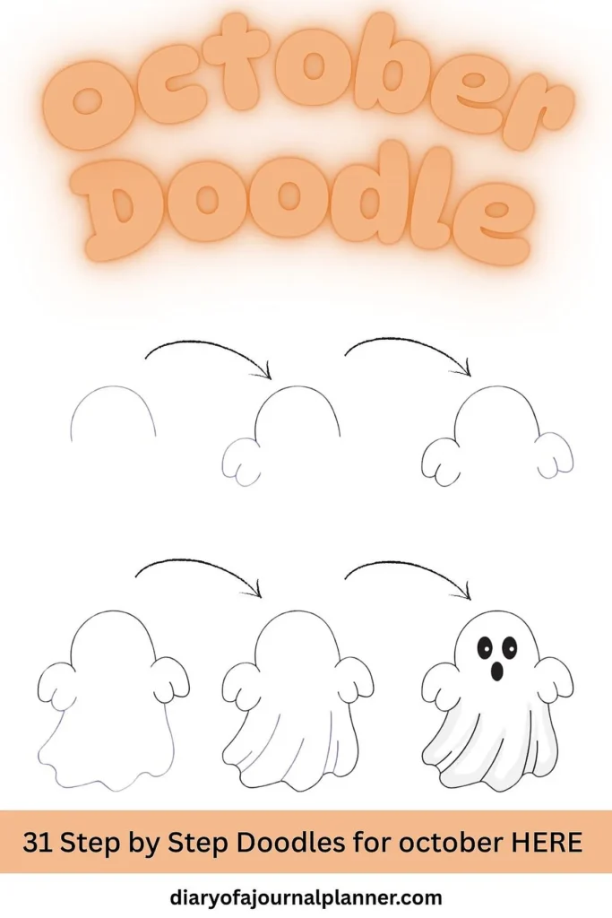 31 October Doodles To Try With Step By Step Tutorials