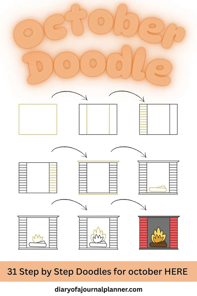 31 October Doodles To Try With Step By Step Tutorials