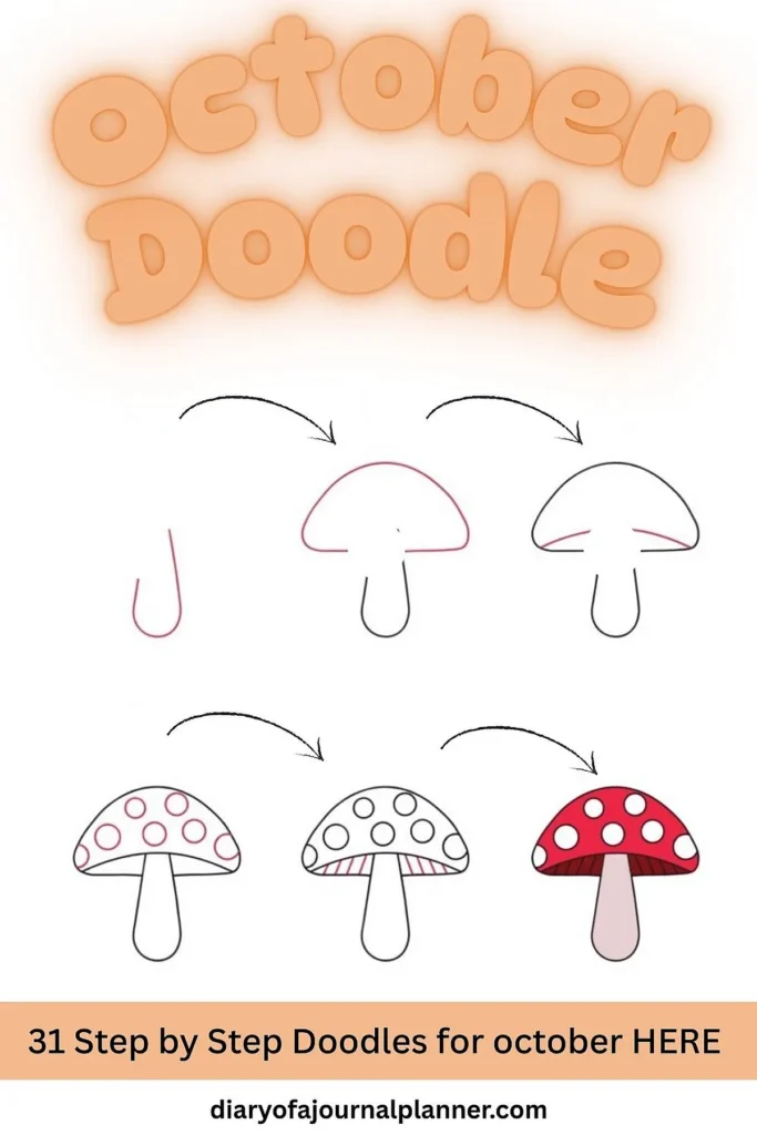 31 October Doodles To Try With Step By Step Tutorials