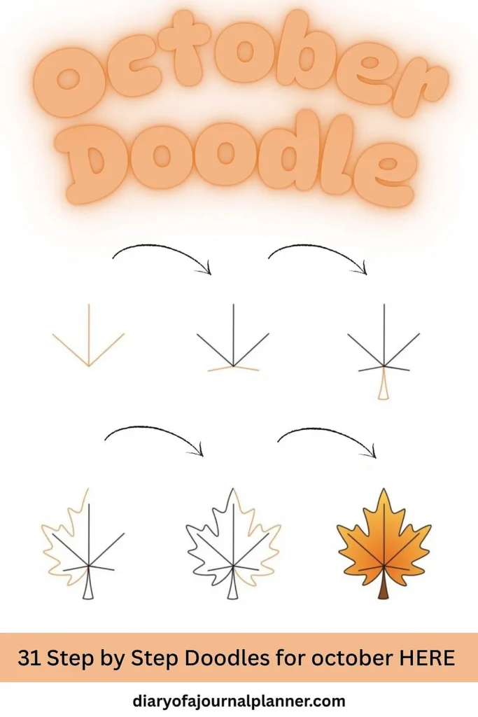 31 October Doodles To Try With Step By Step Tutorials
