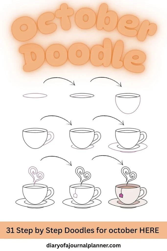 31 October Doodles To Try With Step By Step Tutorials