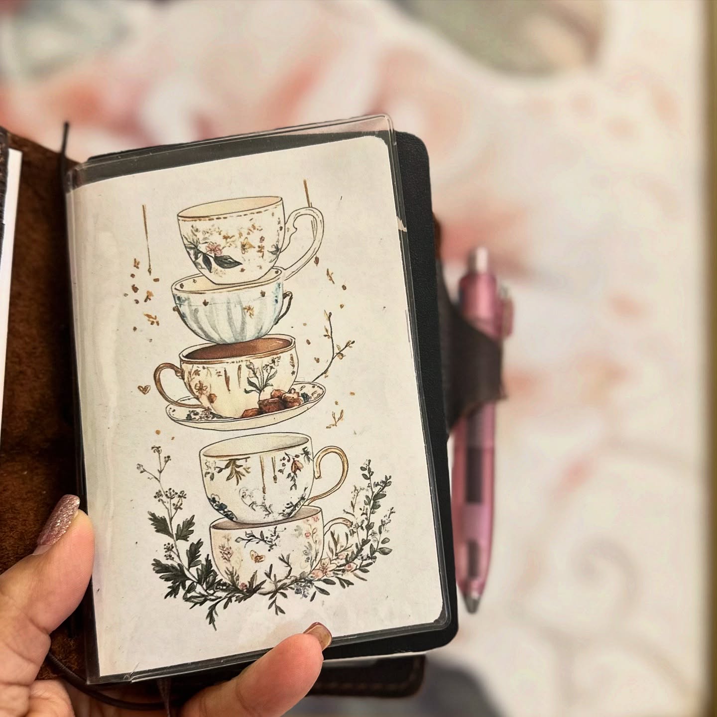 Tea Cup Bullet Journal Ideas