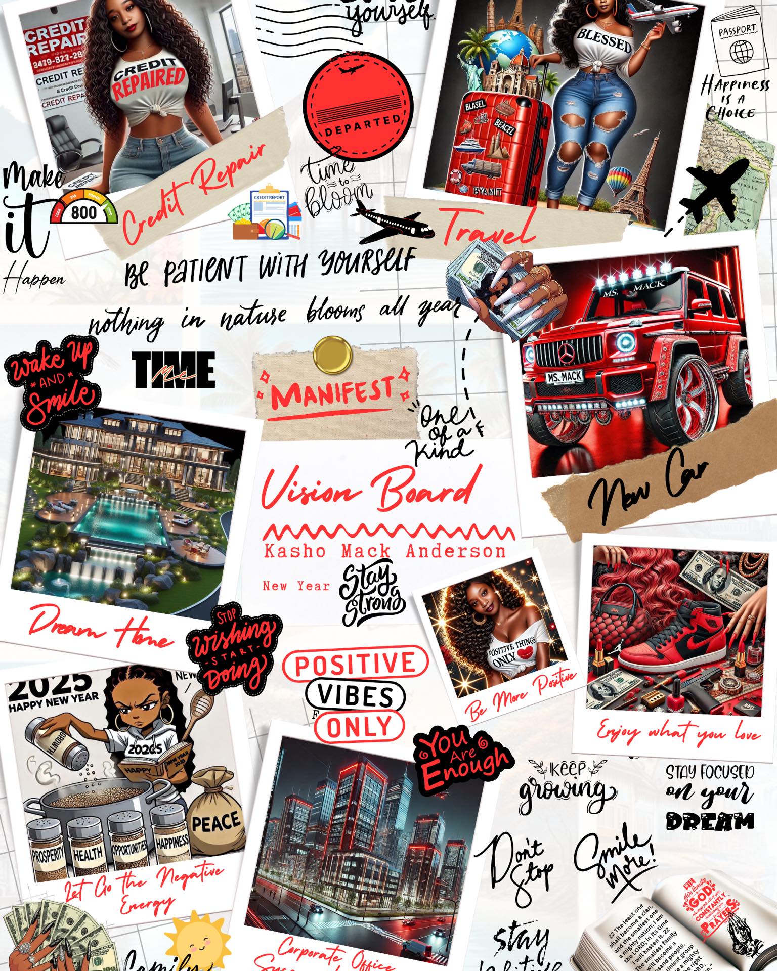 Vision Board Ideas for Visualizing Your Dream Life With Purpose and ...