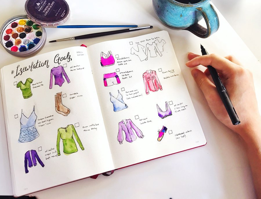 Sewing Bullet Journal Ideas