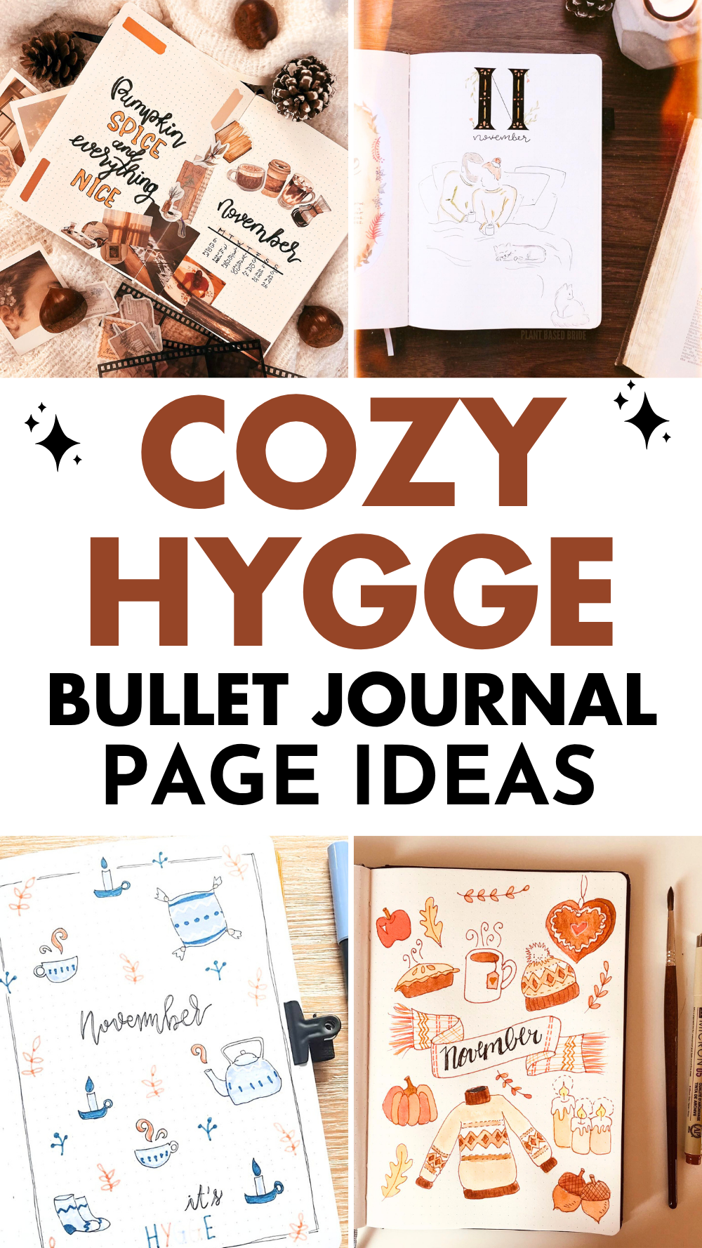 Cozy Hygge Bullet Journal Ideas