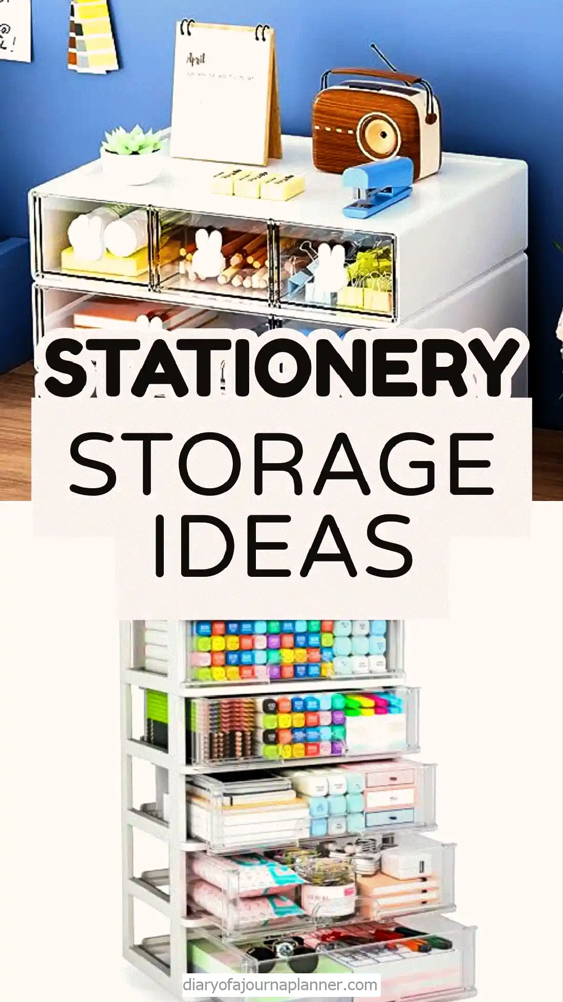 Creative Storage Solutions for Bullet Journal Supplies