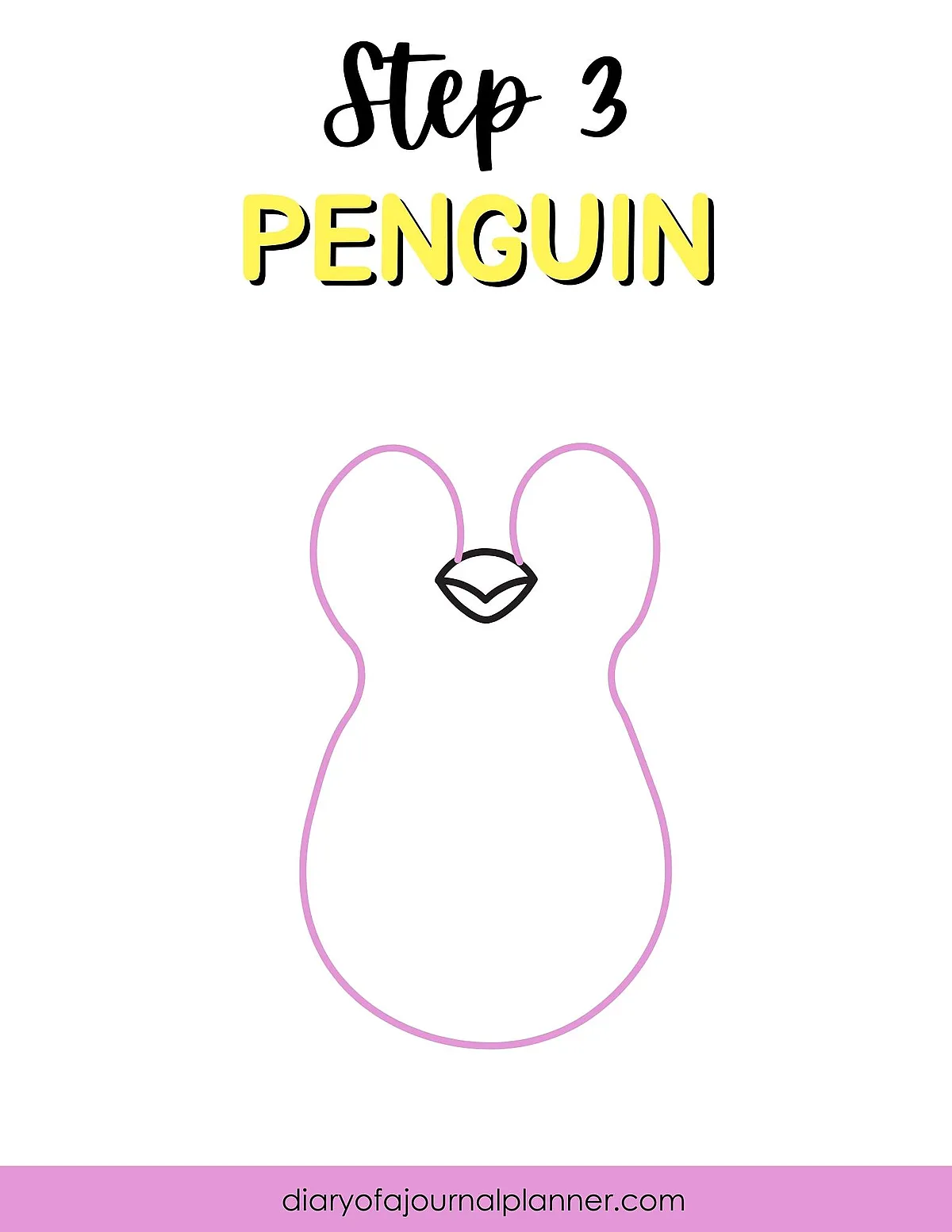 How to Draw a Penguin Doodle: The Sweetest Little Winter Friend You’ll ...