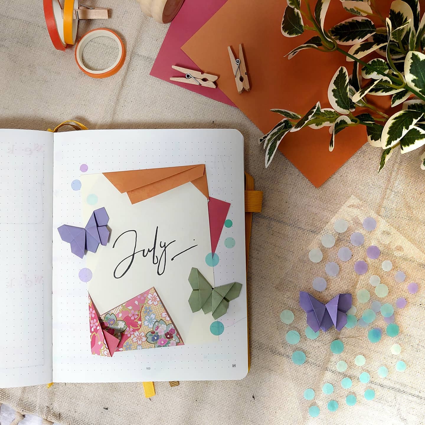 Creative Origami Bullet Journal Spreads for Every Mood