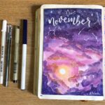 Night Sky Bullet Journal Ideas