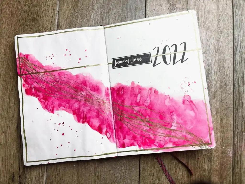 Watercolor Bullet Journal Layouts for Colorful, Artistic Inspiration